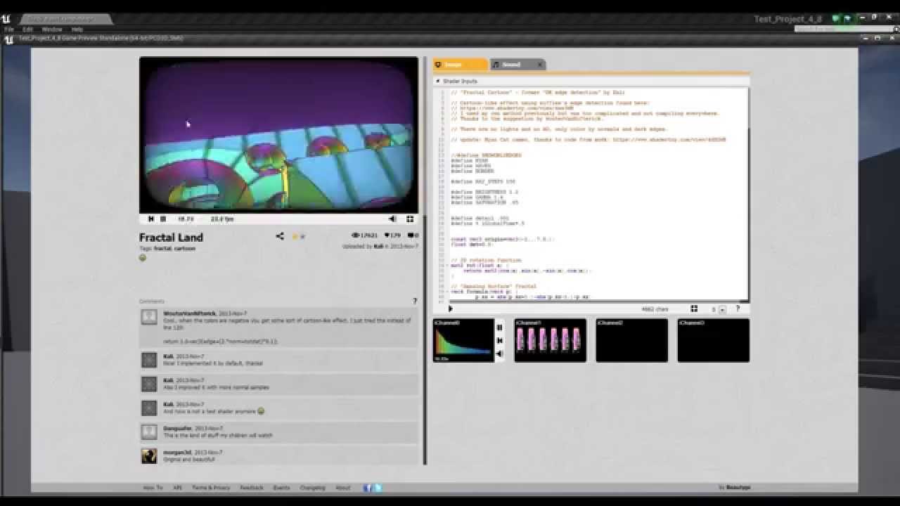 Unreal Engine 4.8 Web Browser (Web Widget) Tutorial - YouTube