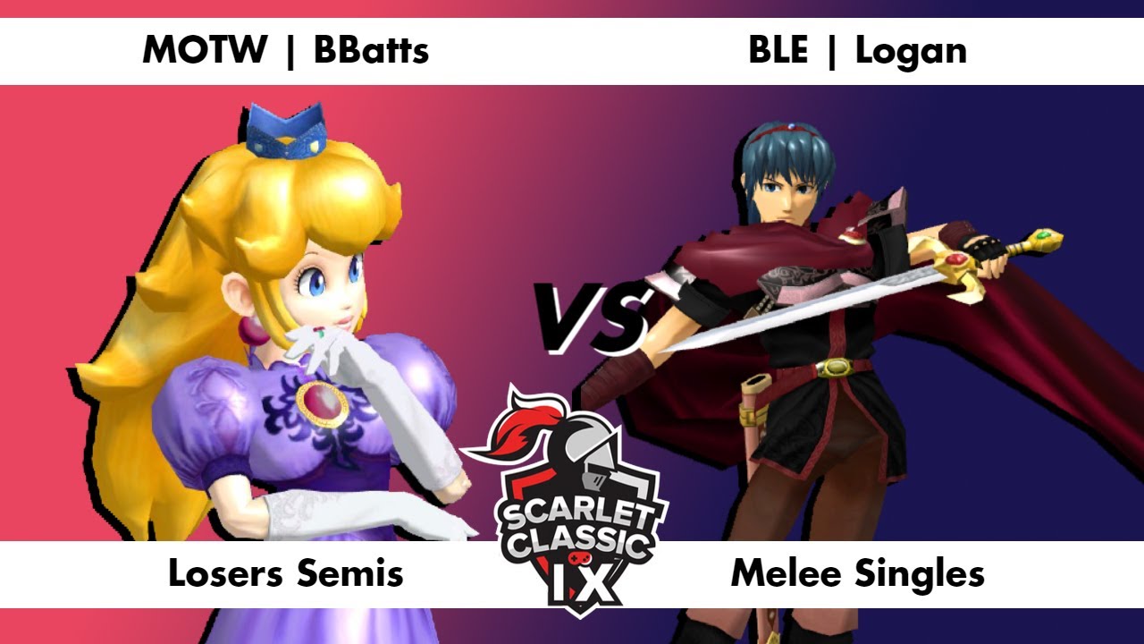 Scarlet Classic IX Melee - BBatts (Peach) vs Logan (Marth) - Losers ...