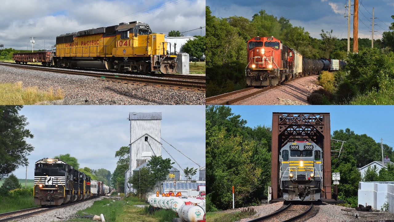 Railfanning Around Cedar Rapids, Iowa City, Cedar Falls & Waterloo ...