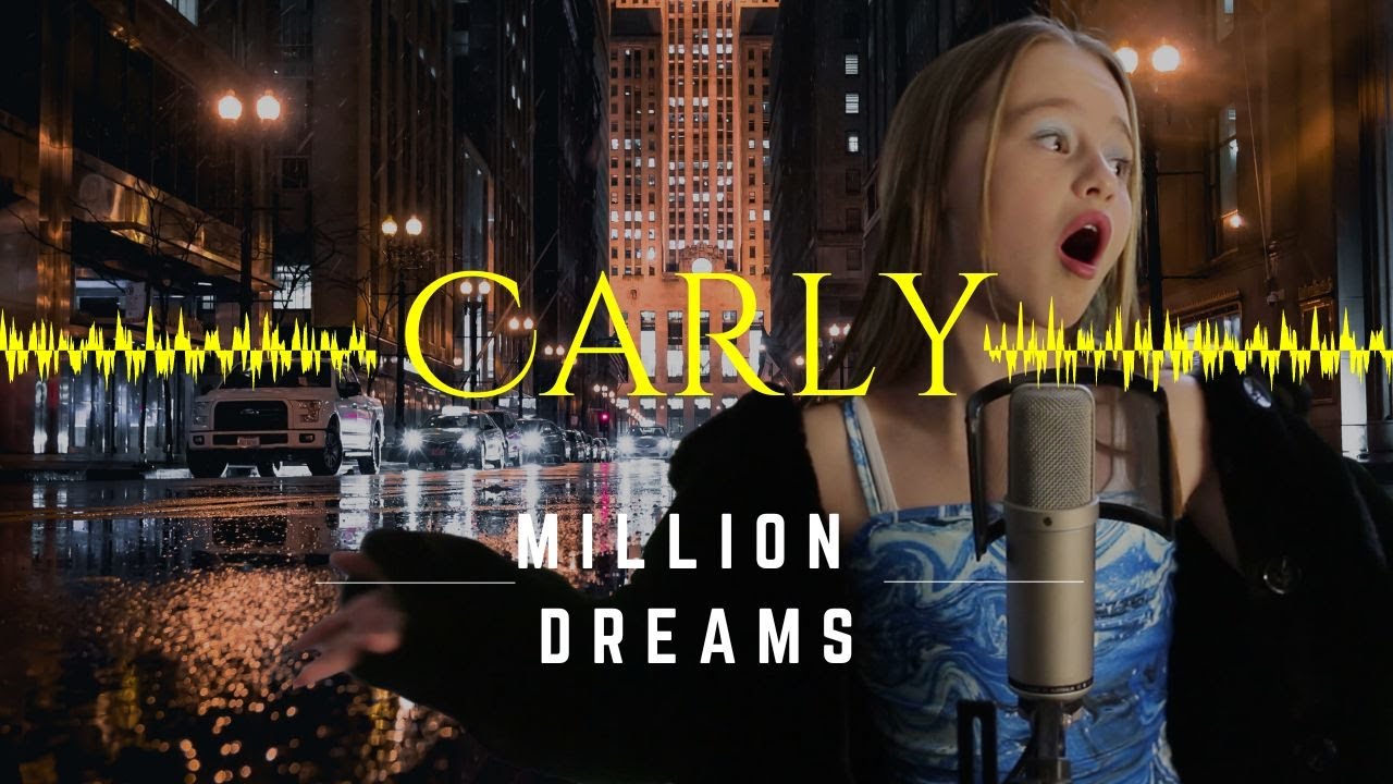 10 yr old Carly Singing "Million Dreams" from The Greatest Showman" at ...