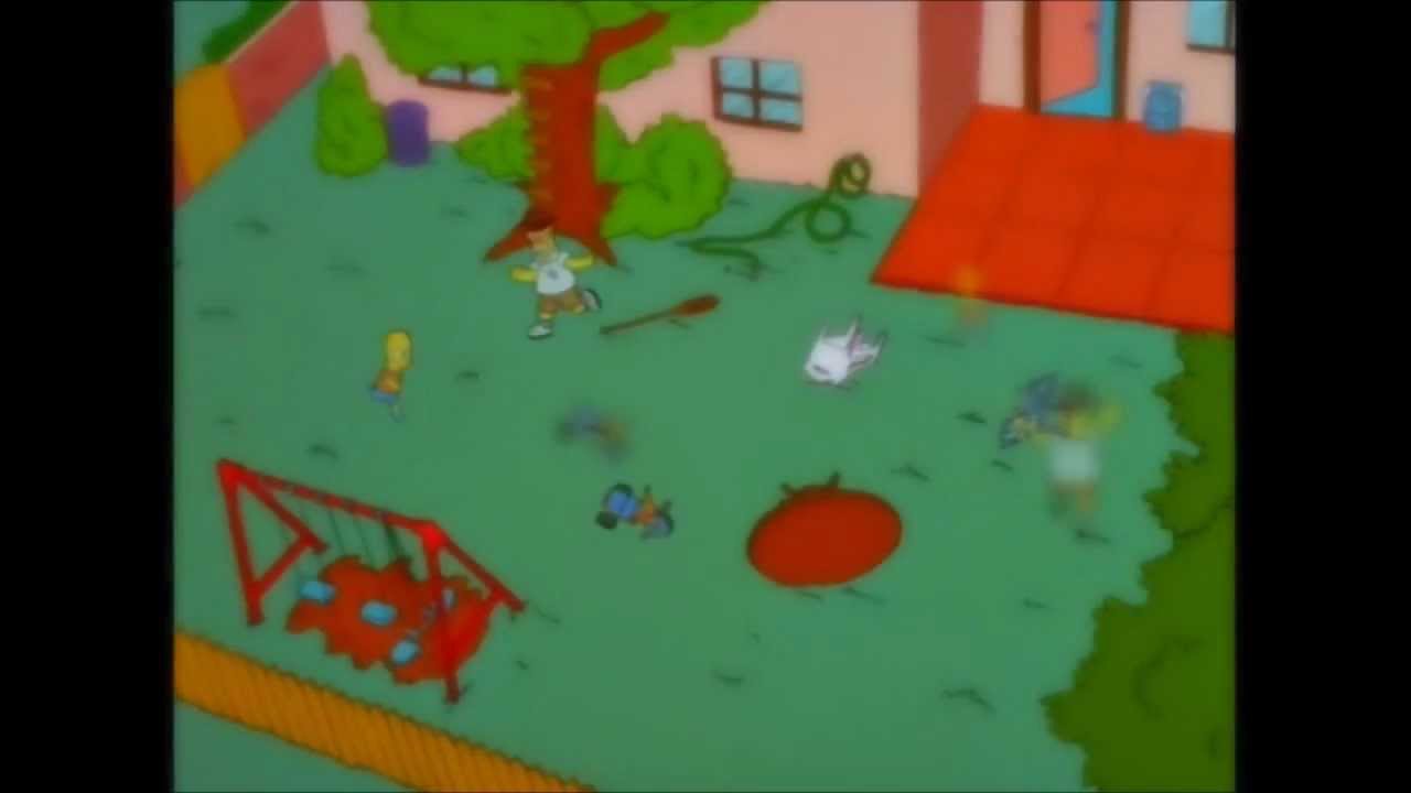 The Simpsons - Hug me!!! - 30 seconds of (attempted) hugging - YouTube