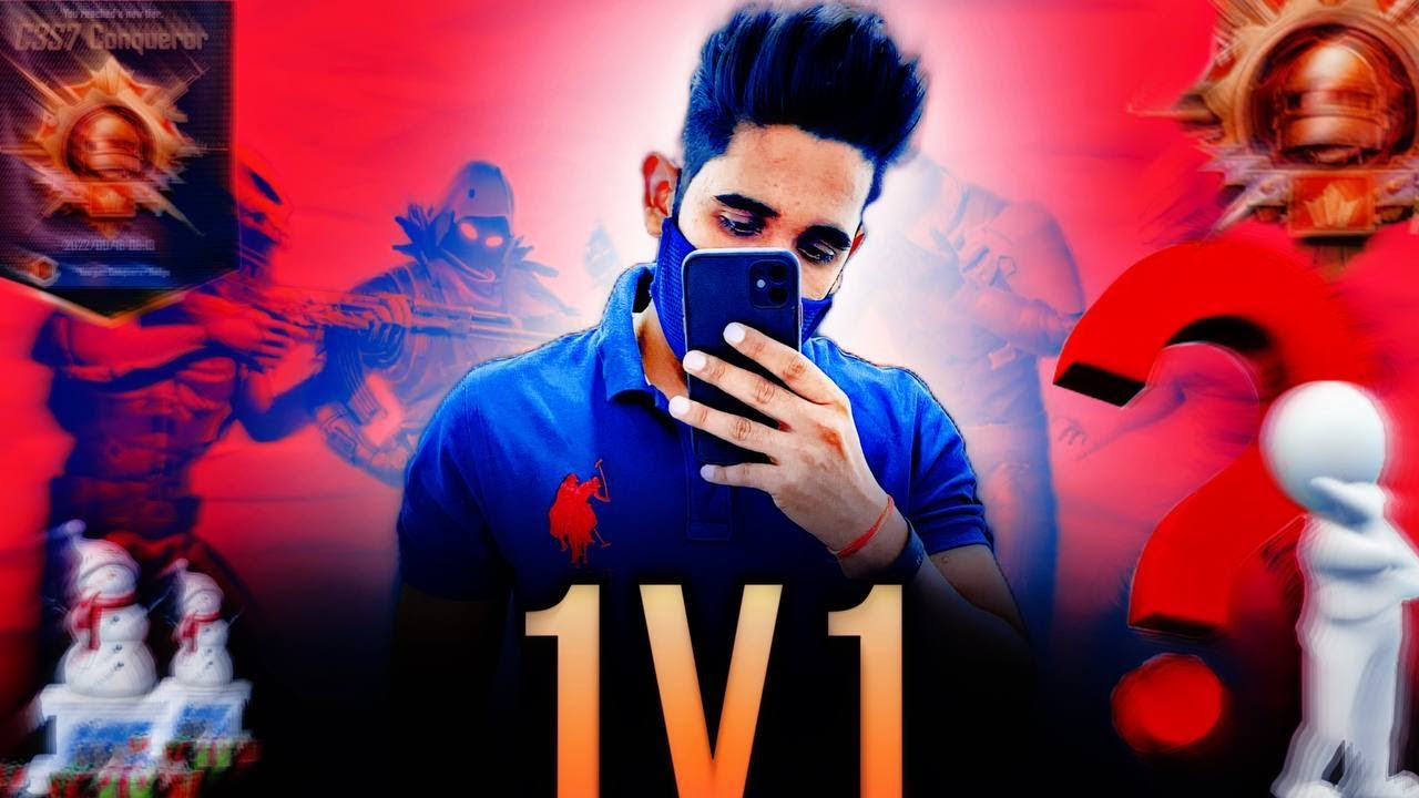 BGMI: 1V1 TDM ROOM WITH ONE HAND GAMER - YouTube