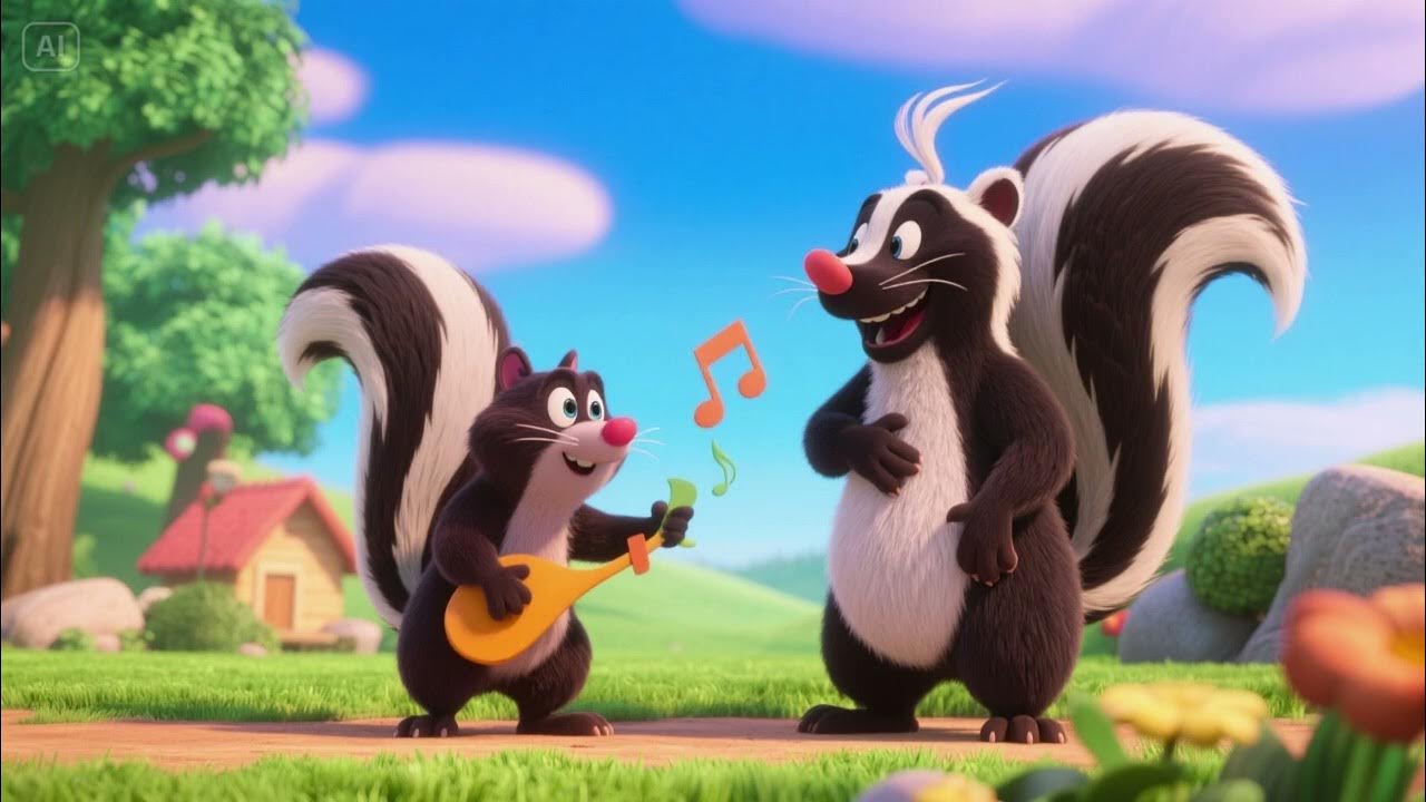 The Skunk Song | A Silly, Stinky Tune 🦨🎶 - YouTube Music