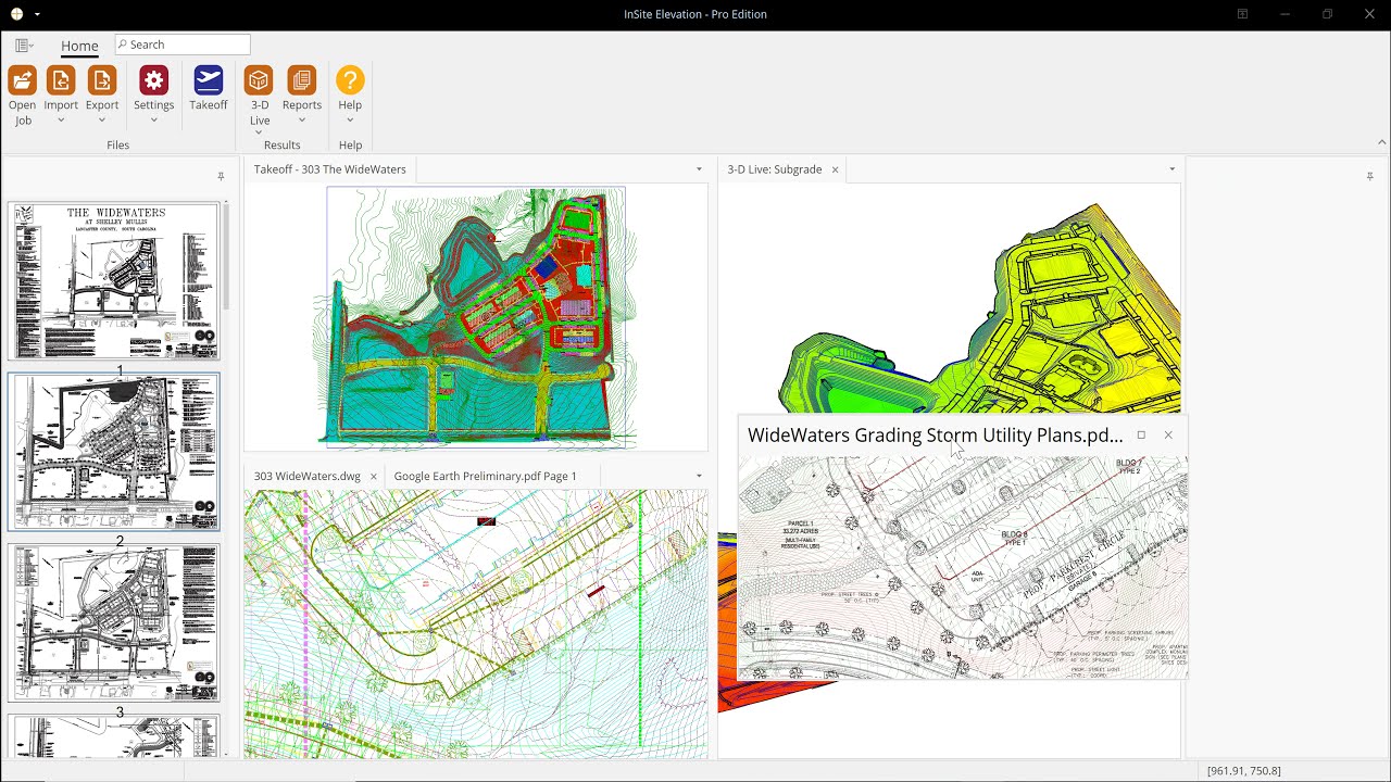 How to Work with PDF, CAD, Google Earth & Drone Files using InSite's ...