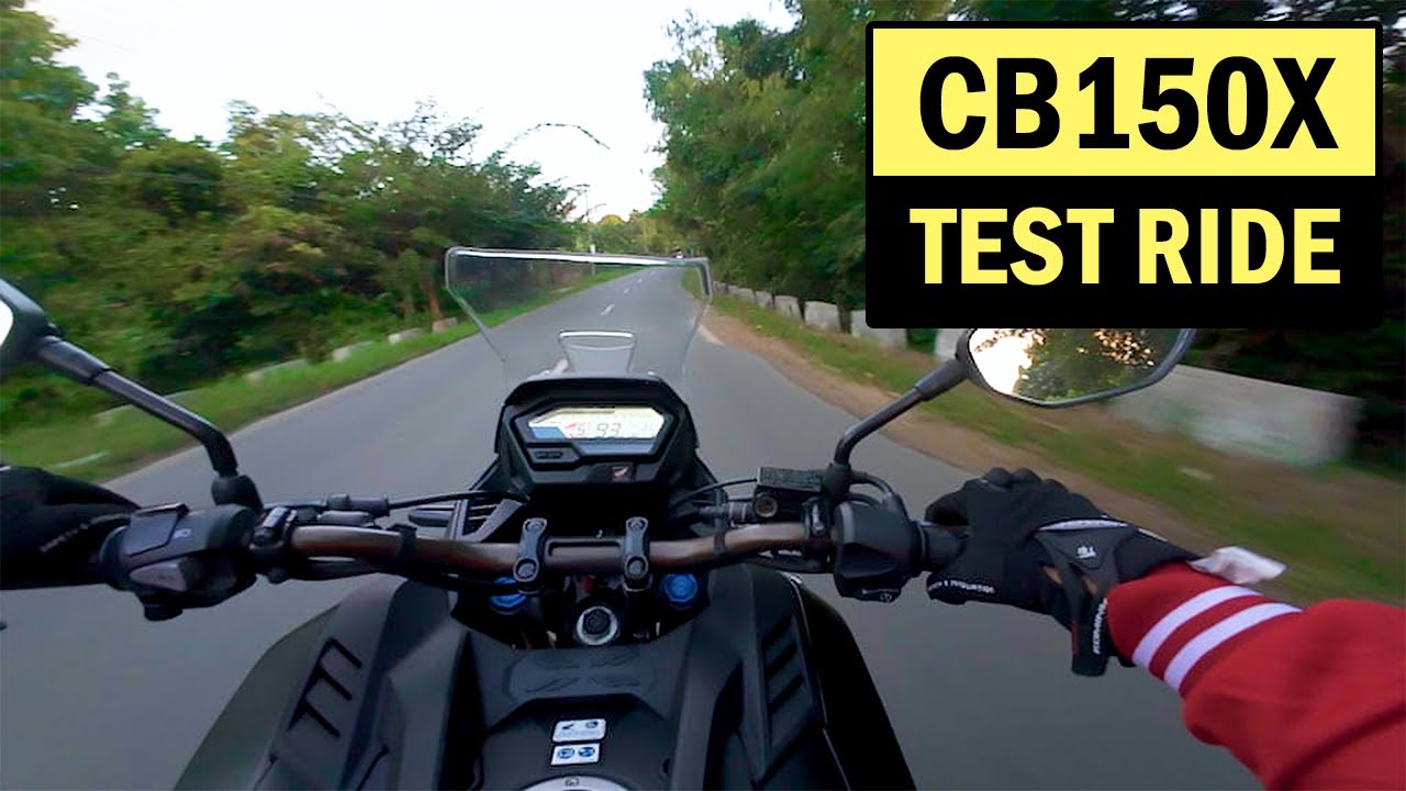 Honda CB150X Test Drive in the Mountains [4K] - YouTube