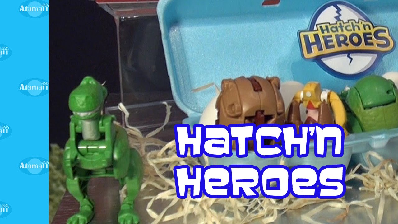 Hatch'n Heroes Toy Fair Preview - YouTube
