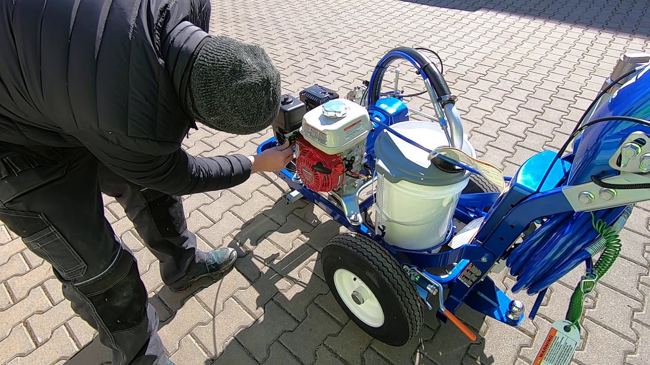 Nastavení Graco LineLazer V 3900 (1.část) - YouTube