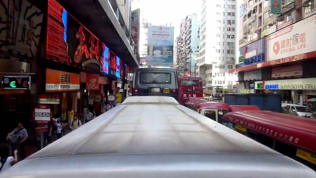 KMB Bus S3N355 @ 6A 九巴 GA4943 Dennis Dragon @ 6A 旺角- 佐敦 - YouTube