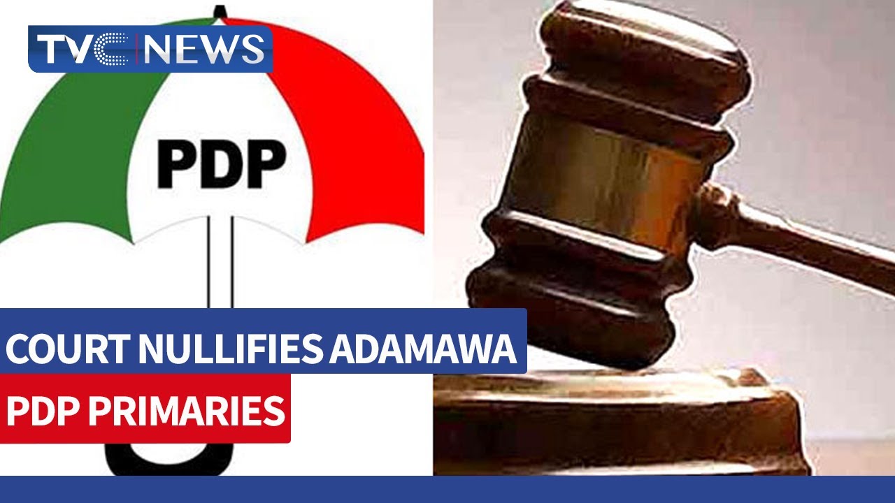 Adamawa Speaker Loses Return Ticket As PDP Nullifies Primary - YouTube