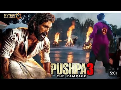 PUSHPA 3 - THE RAMPAGE VILLAINS | Suspense | Allu Arjun | Pushpa 3 ...