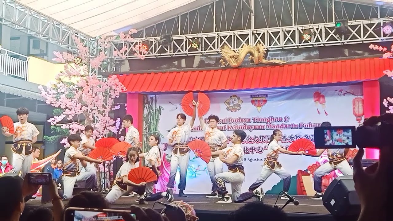 MERIAH ACARA CHINESE CULTURE FESTIVAL DI SMA PUHUA PURWOKERTO - YouTube