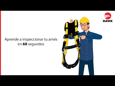 ¿Cómo inspeccionar tu arnés de seguridad para trabajos en alturas?