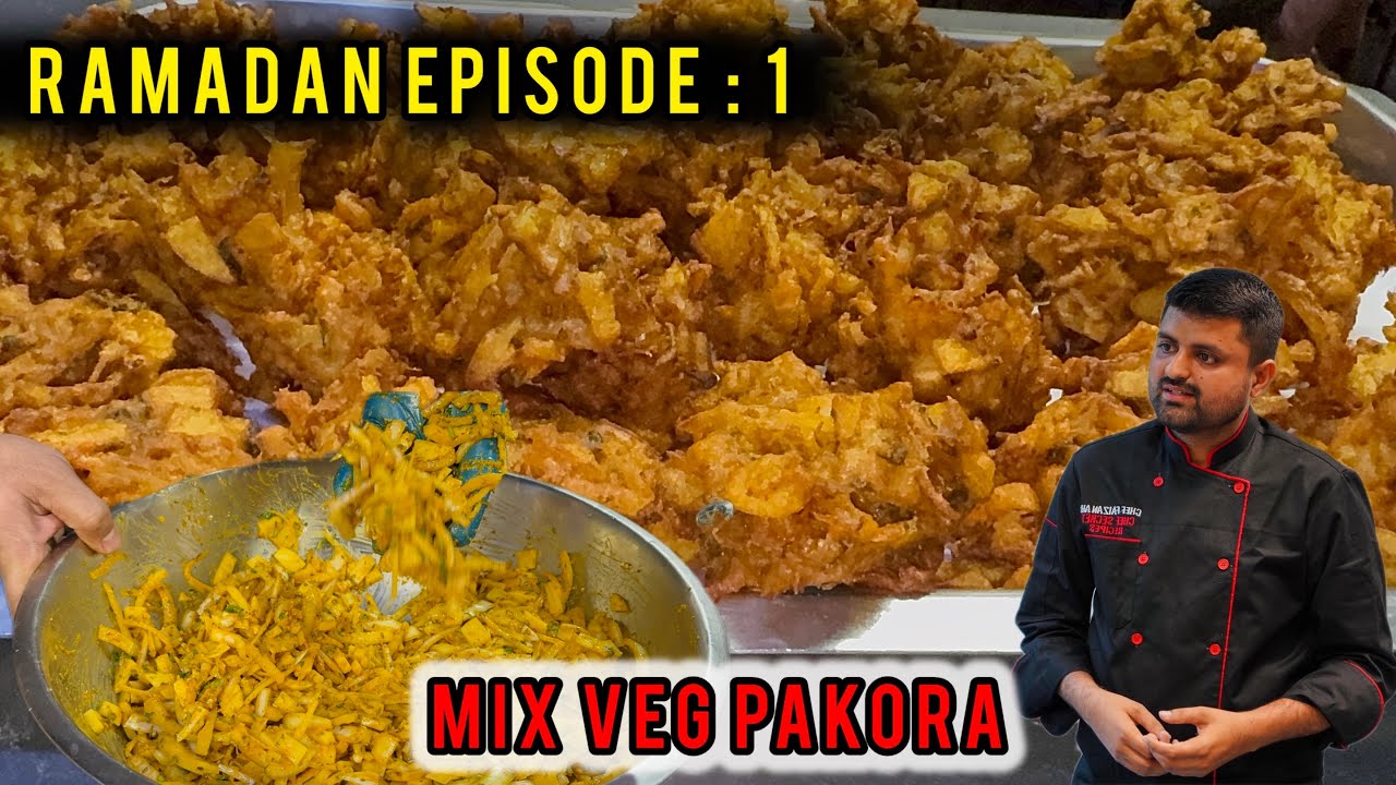 Mix Vegetables Pakora | frozen Vegetables Pakora Recipe | Ramadan ...