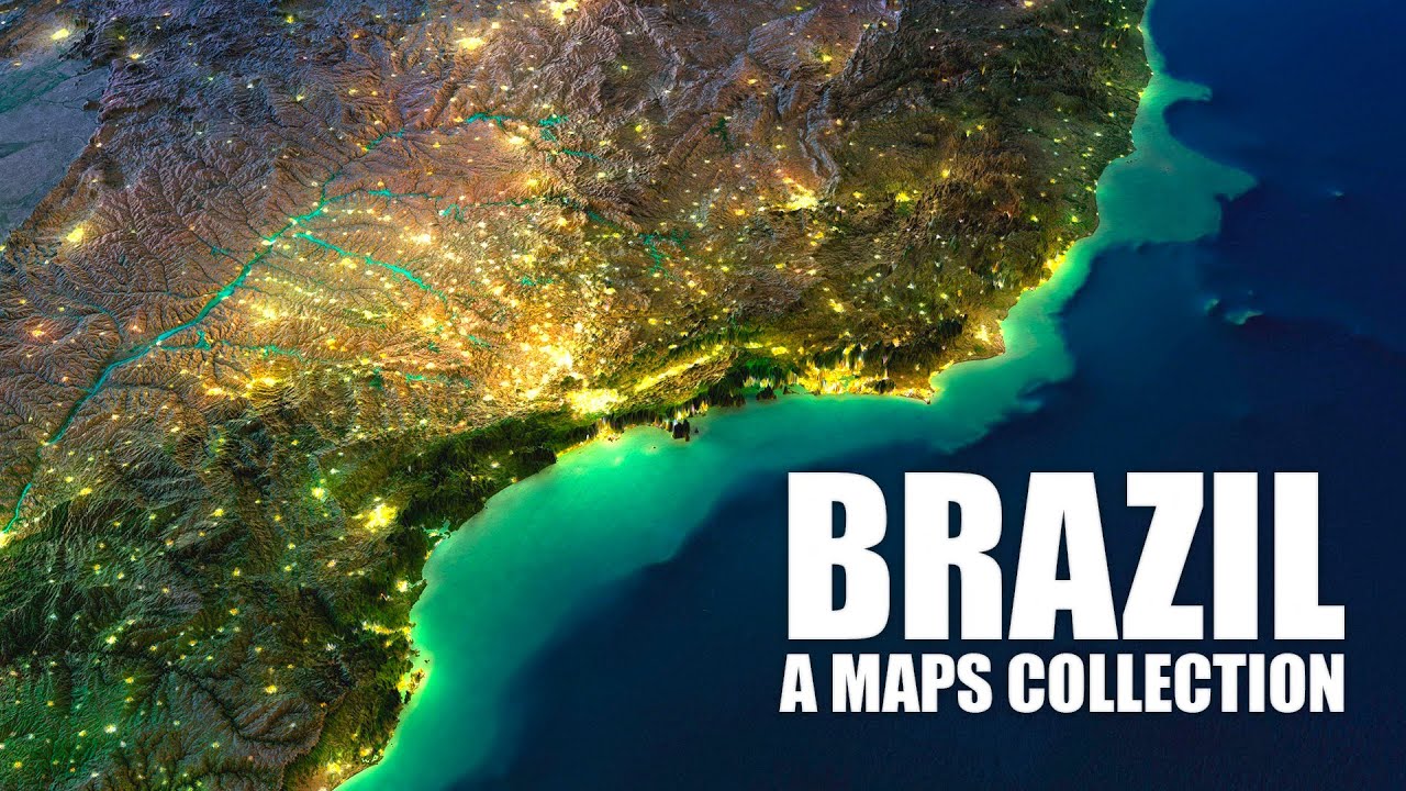 Brazil Maps Collection: A Visual Map Tour from Rainforests to ...