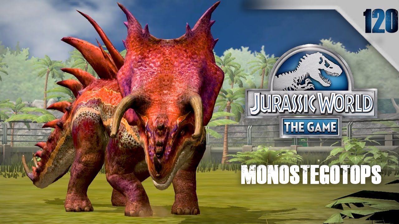 MONOSTEGOTOPS EVOLUCIÓN | Jurassic World The Game #120 | Gameplay ...