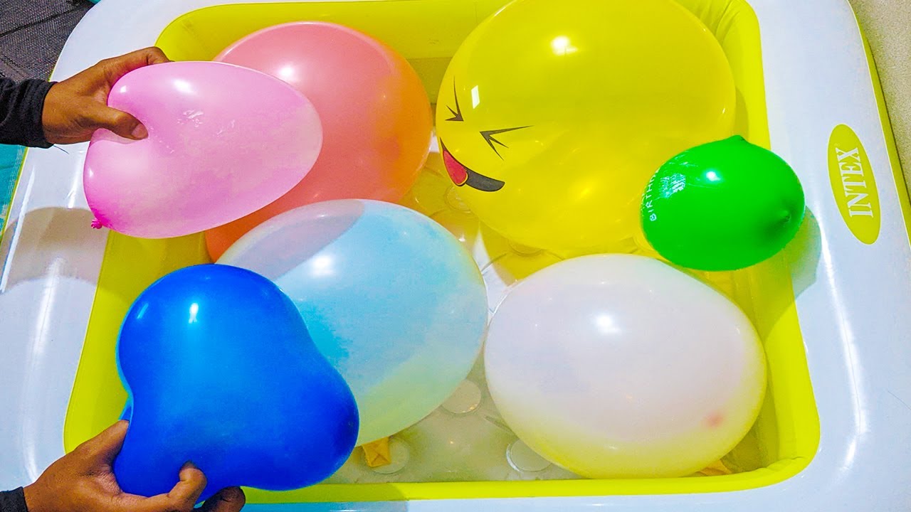 Lots of Balloon pop | Learn colors with Balloon | learn colors for kids ...