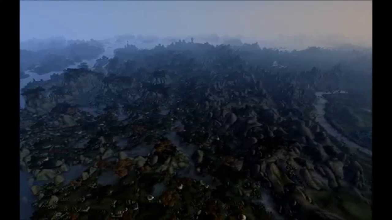 Tamriel Rebuilt - Morrowind mainland - YouTube