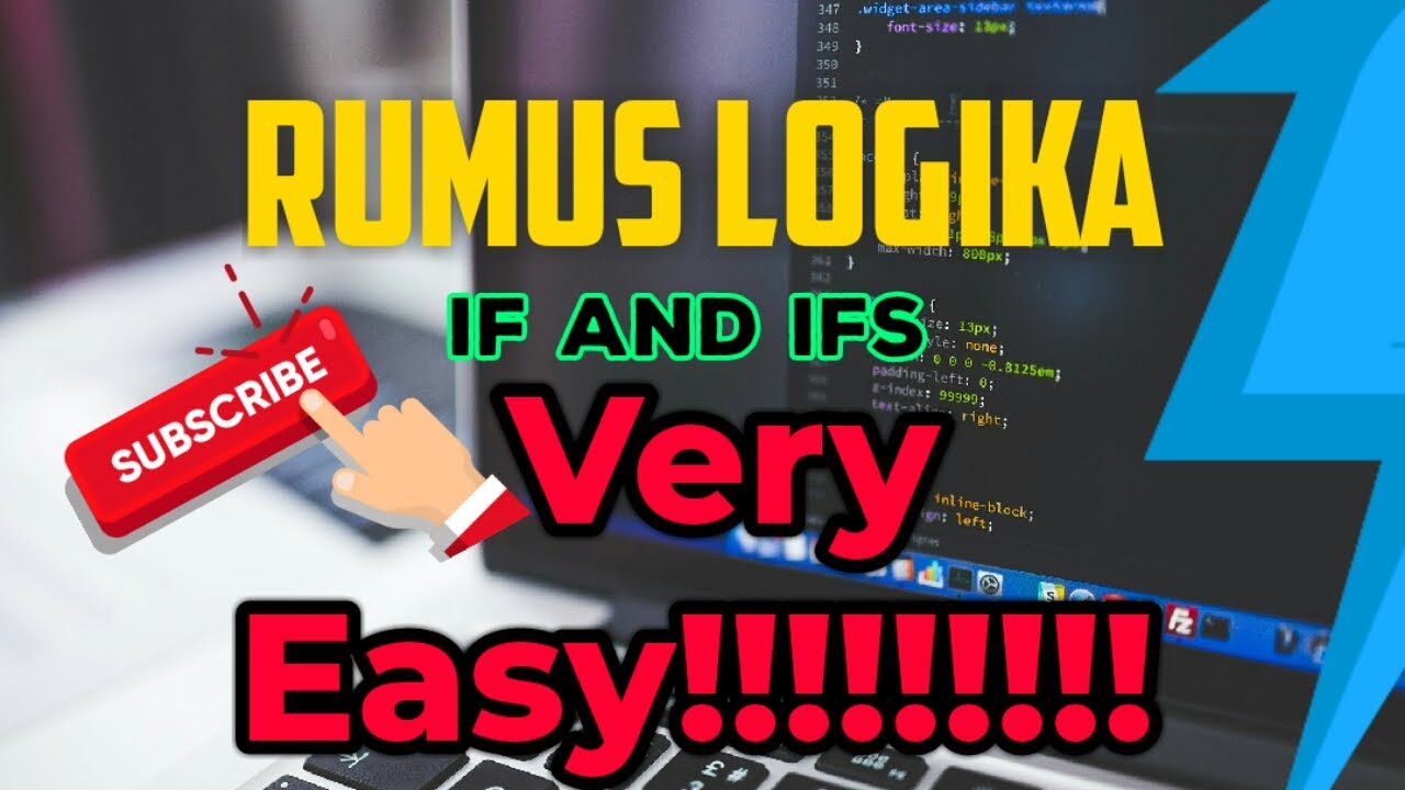 Belajar Excel Rumus / Fungsi Logika IF dan IFS Rumus Mudah - YouTube