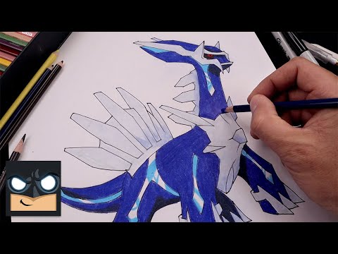 How To Draw Dialga | Pokemon Draw & Color - YouTube