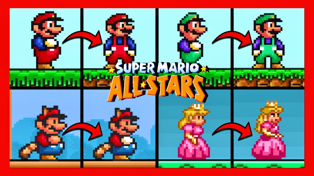 Super Mario Bros. All-Stars Enhanced ROM Hack - YouTube