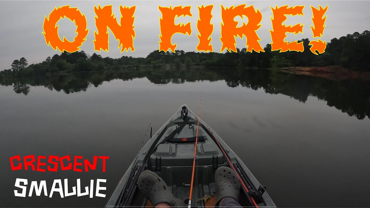 Crescent Smallie First Trip Topwater Bite Was On Fire - YouTube