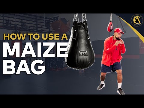 How to use a Maize bag for boxing [ Head Movement Drill like Mike Tyson ...
