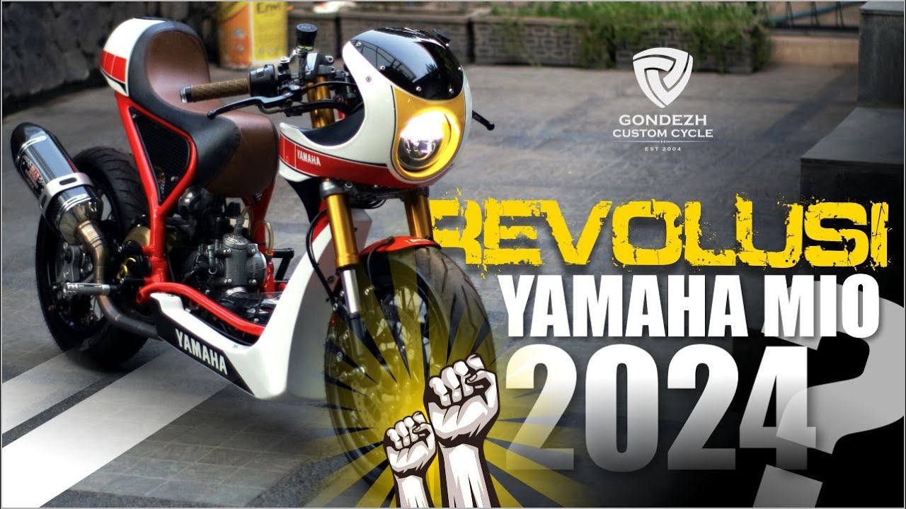 Custom Yamaha Mio jadi CAFE RACER ! Emang boleh ? - "When classic meet ...