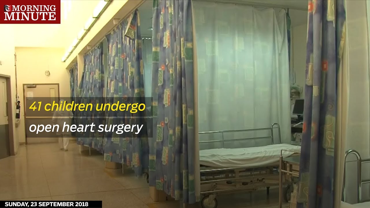 41 children undergo open heart surgery - YouTube