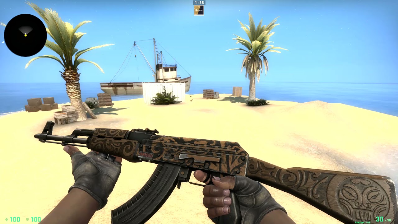 StatTrak™ AK 47 Uncharted Field Tested - YouTube