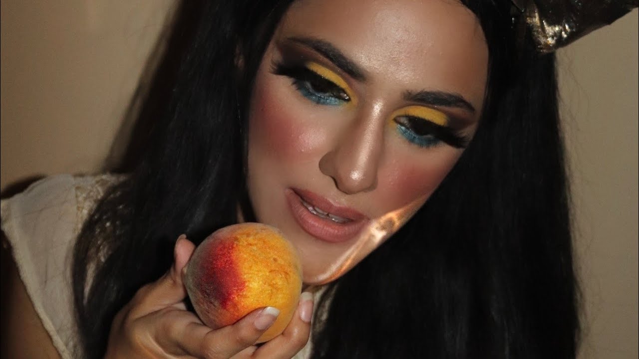 Yellow Blue Makeup Tutorial Youtube