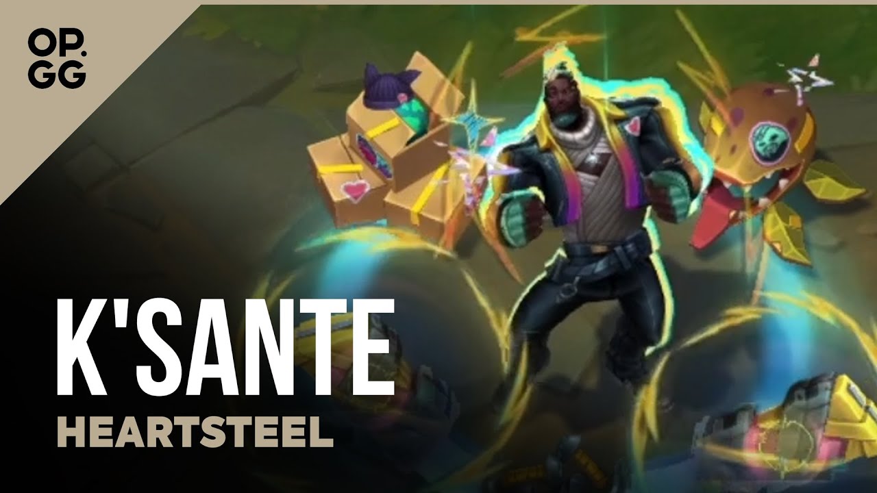 Heartsteel K Sante - OP.GG Skin Review - League of Legends - YouTube