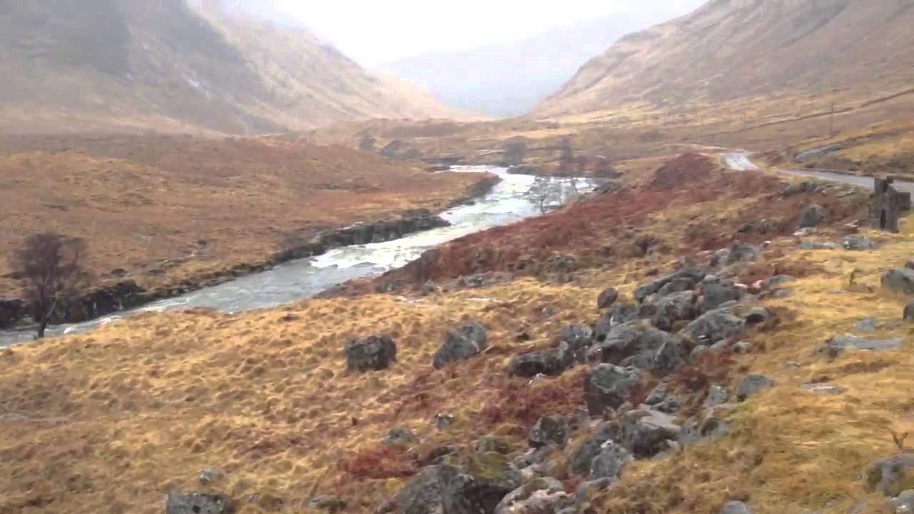 The River Etive, Glencoe used in James Bond Skyfall - YouTube