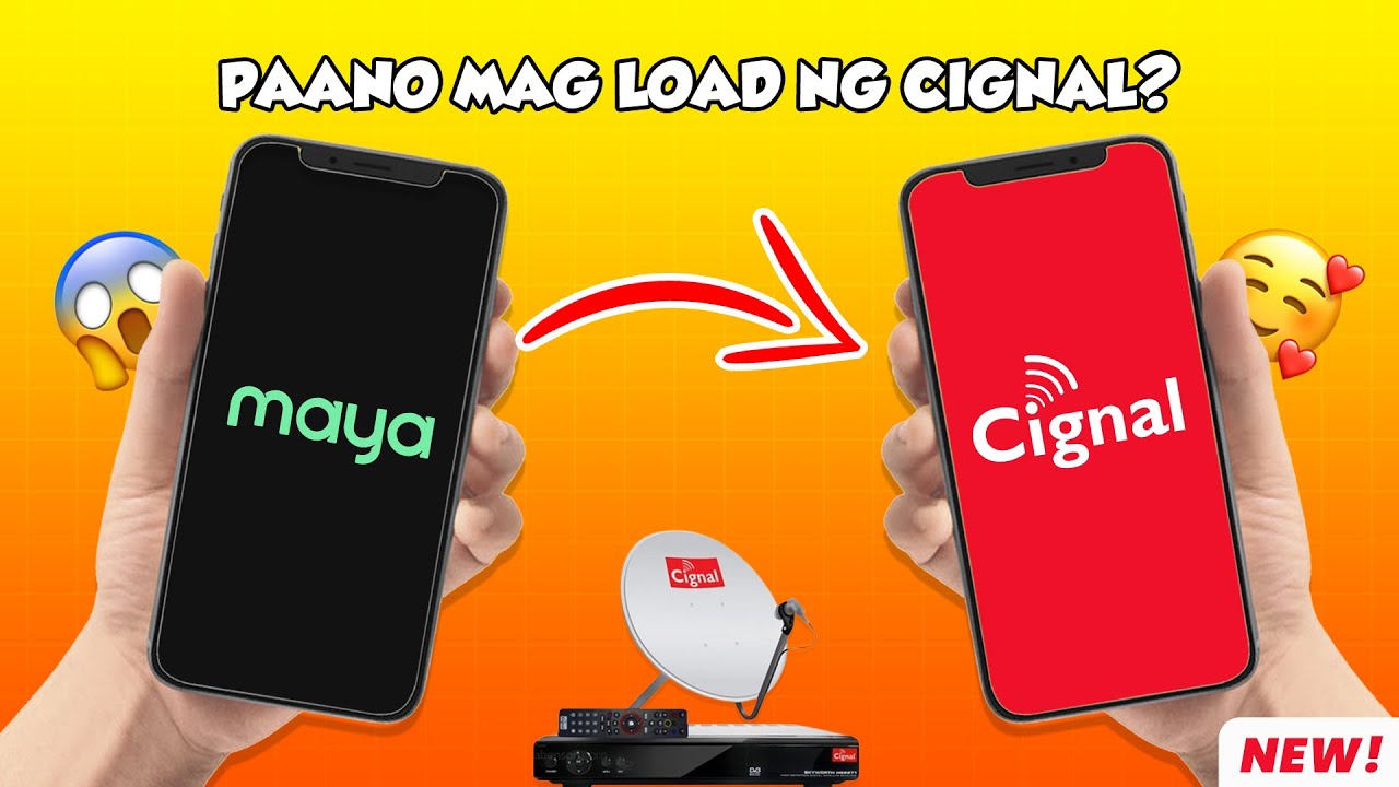 Paano Mag-Load ng Cignal gamit ang Maya | Cignal Prepaid Top-Up ...