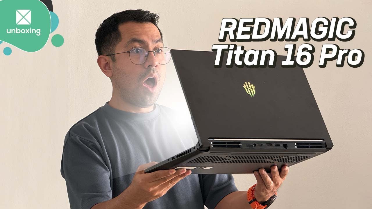 REDMAGIC Titan 16 Pro | Unboxing en español - YouTube
