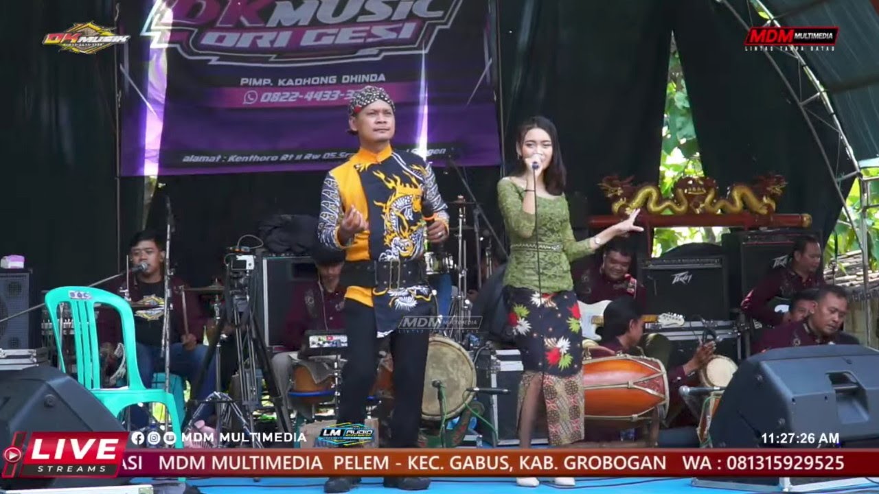 🔴 LIVE DK MUSIK / THE WEDDING DINA & AGUNG/ PELEM 09 Mei 2024 /LARIS ...