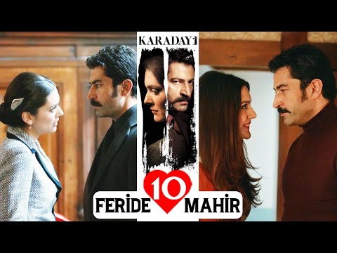 Feride ❤️ Mahir En İyi Sahneler - 10 | Karadayı