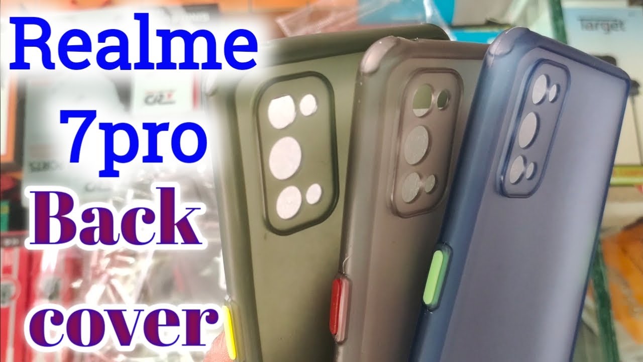 Realme 7pro back cover || realme 7 pro smoke cover || back case for ...