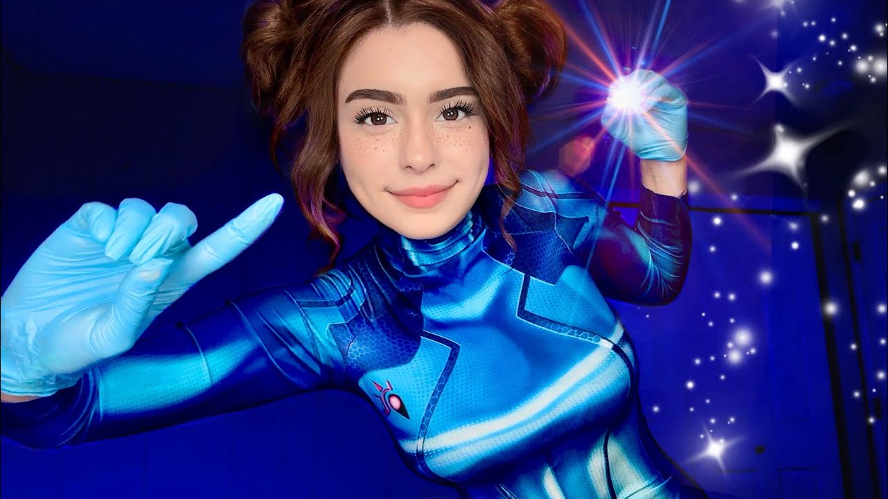 ASMR ALIEN FULL BODY EXAM 👽 Cranial Nerve Examination, Medical Roleplay ...