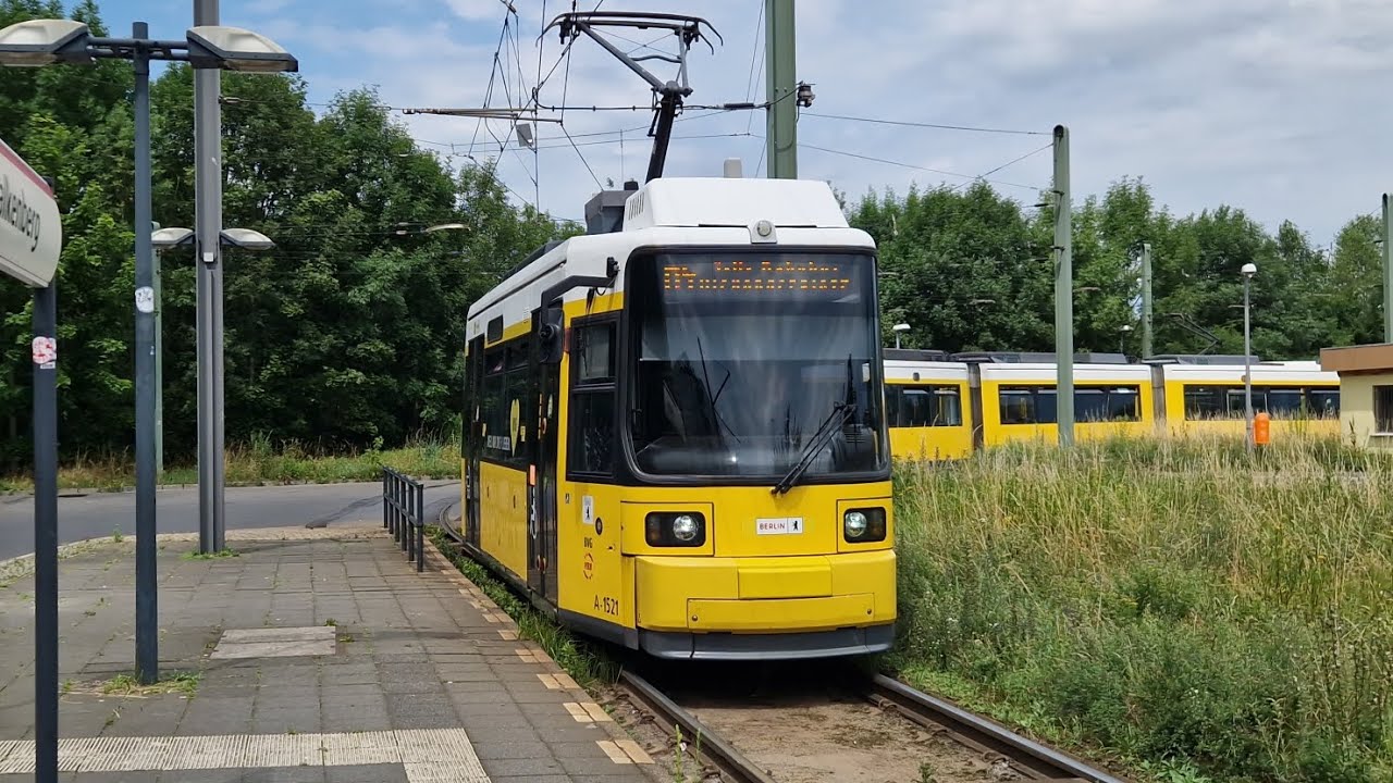 Tram Berlin | Mitfahrt in der M4 von Falkenberg bis S+U Alexanderplatz ...
