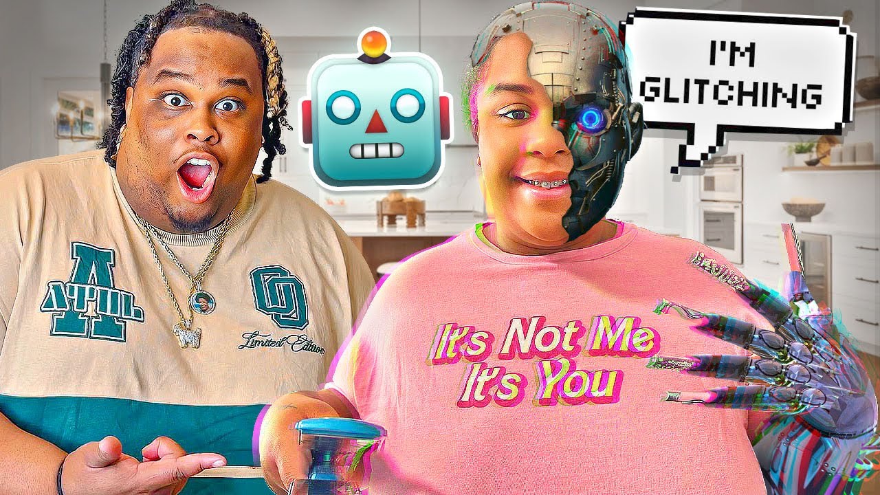 Acting Like A LIVE AI ROBOT To See How my Boyfriend Reacts! *HILARIOUS ...