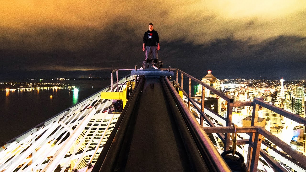 250M BUILDING CLIMB (CAUGHT) - YouTube