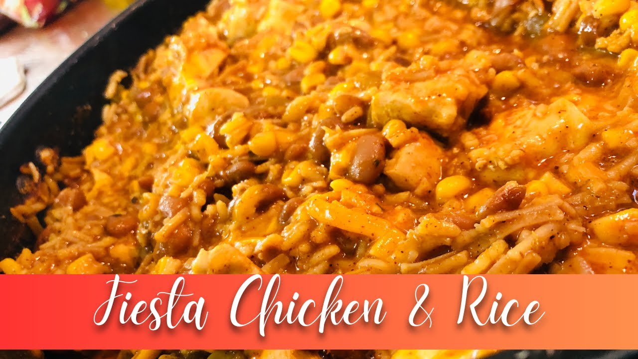 ONE POT FIESTA CHICKEN AND RICE | TASTY ONE POT RECIPES | The EASIEST ...