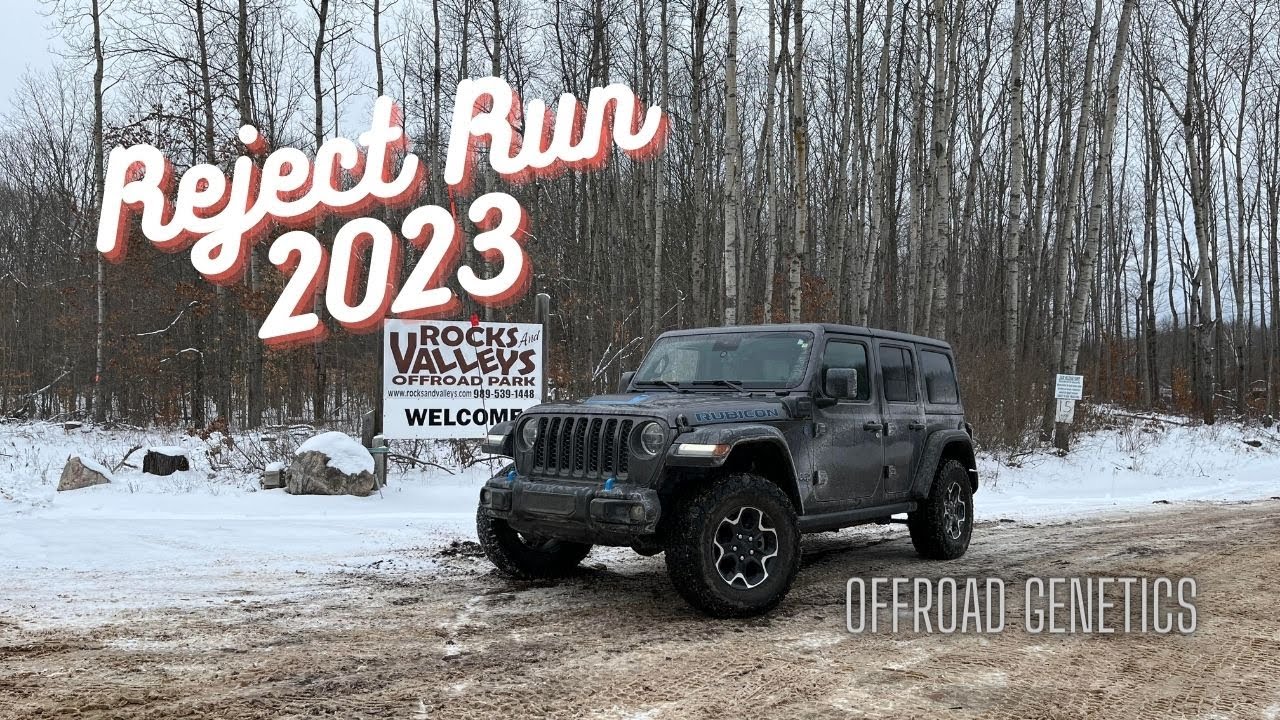 We Take Our 22 Jeep Rubicon 4XE To Reject Run!! - YouTube
