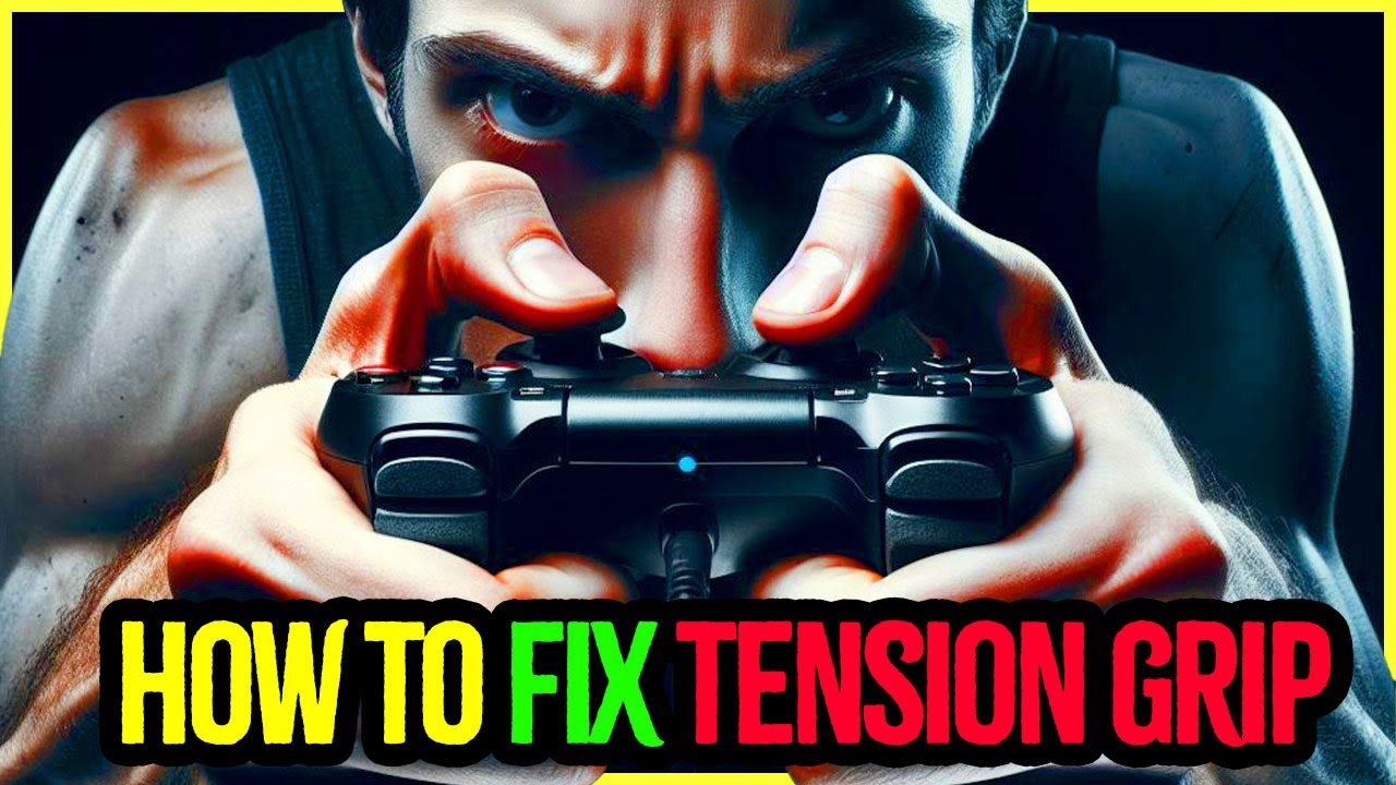 Solutions for Controller Tension Grip Problem when Gaming - YouTube