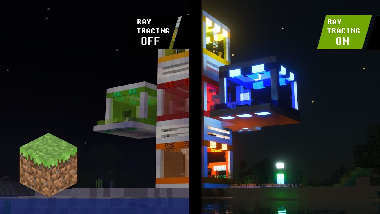 2022 - Minecraft Ray Tracing Gameplay - 1.18/19 Modern Cube House - #10 ...
