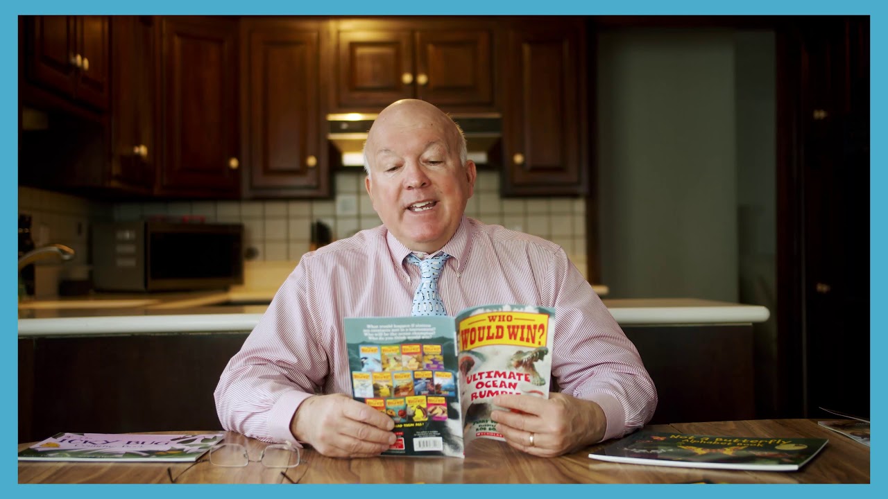 Who Would Win Books | Author Jerry Pallotta Reads "Ultimate Ocean ...