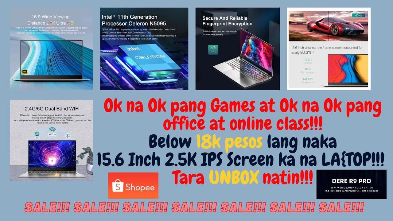 Solid na solid na murang laptop sa shopee! Pwedeng pang gaming, pang ...