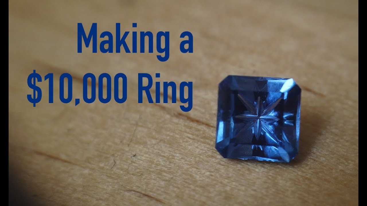Hand crafting a $10,000 ring Pt. 1 - YouTube