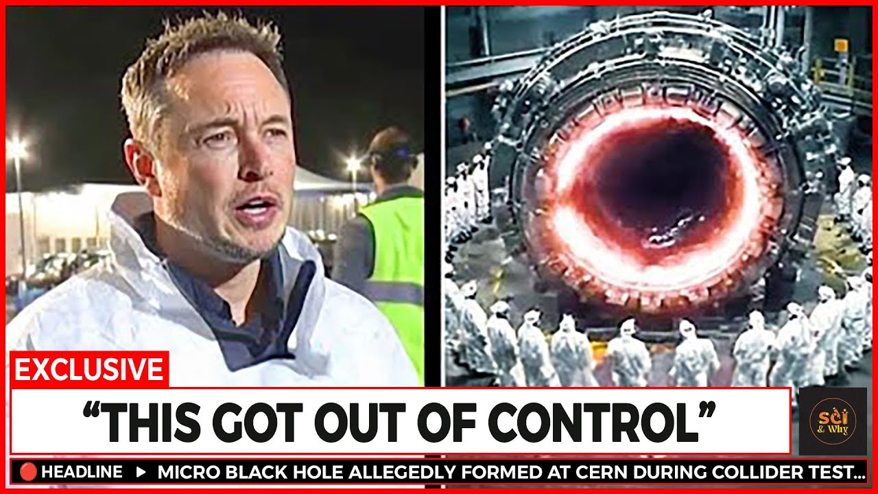CERN's Microscopic Black Hole Experiment: What Scientists Discovered | Sci & Why - YouTube