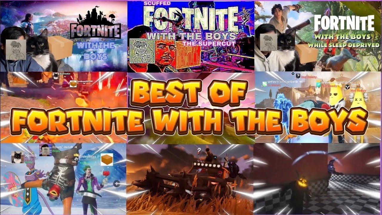 BEST OF FORTNITE WITH THE BOYS - YouTube
